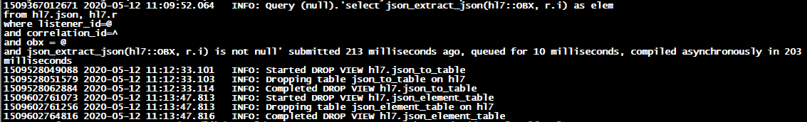 What Is The Query Information Found In Memsqllog Help Singlestore Forums 