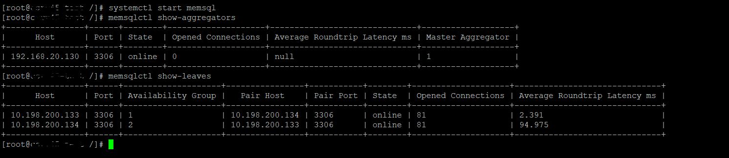 How to change IP addresses of all nodes in the cluster? - Help - SingleStore Forums